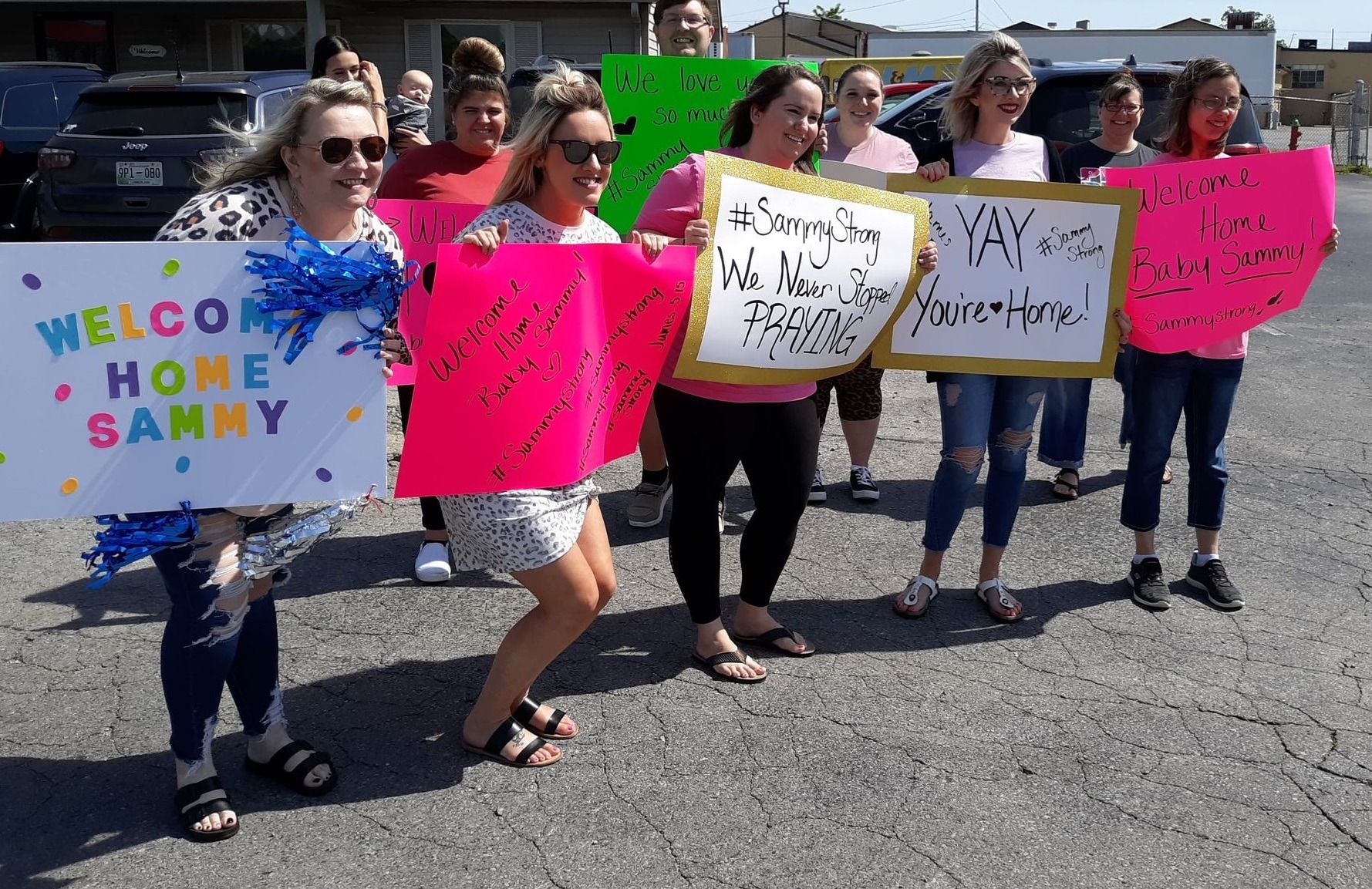 A GREAT HOMECOMING FOR 1-YEAR-OLD SAMUEL NEAL WHO SURVIVED DROWNING ...