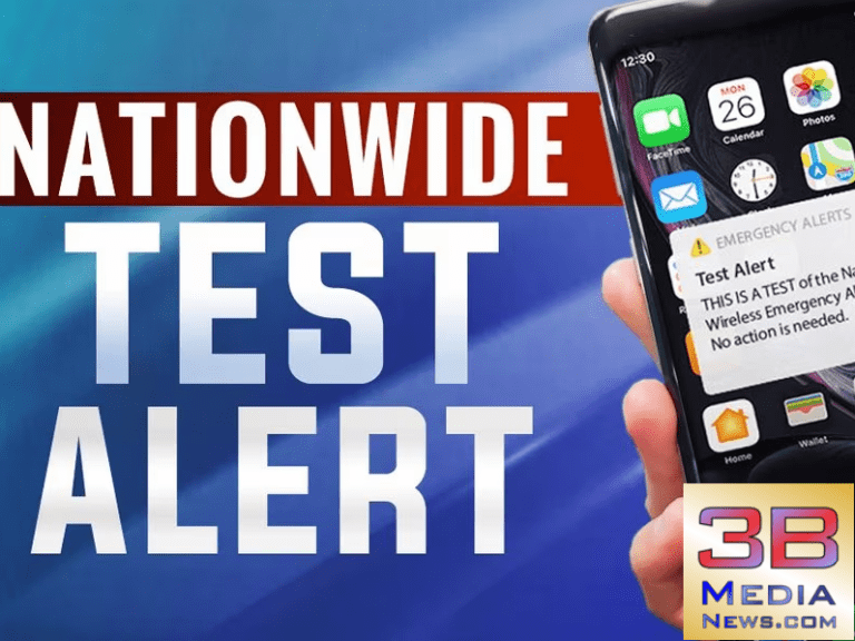 NATIONWIDE TEST SET OF EMERGENCY ALERT SYSTEM – 3B Media News