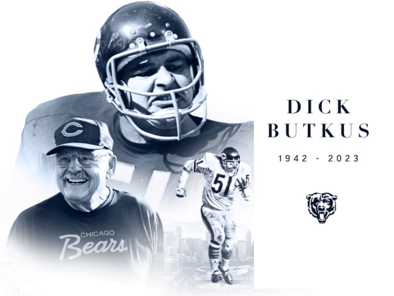 NFL LEGENDARY LINEBACKER DICK BUTKUS PASSES AWAY – 3B Media News