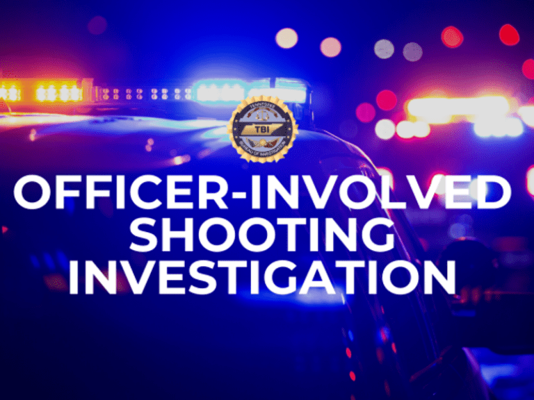 TBI INVESTIGATES OFFICER-INVOLVED SHOOTING IN SWEETWATER – 3B Media News