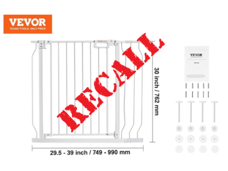 VEVOR BABY GATES RECALLED; ENTRAPMENT HAZARD – 3B Media News