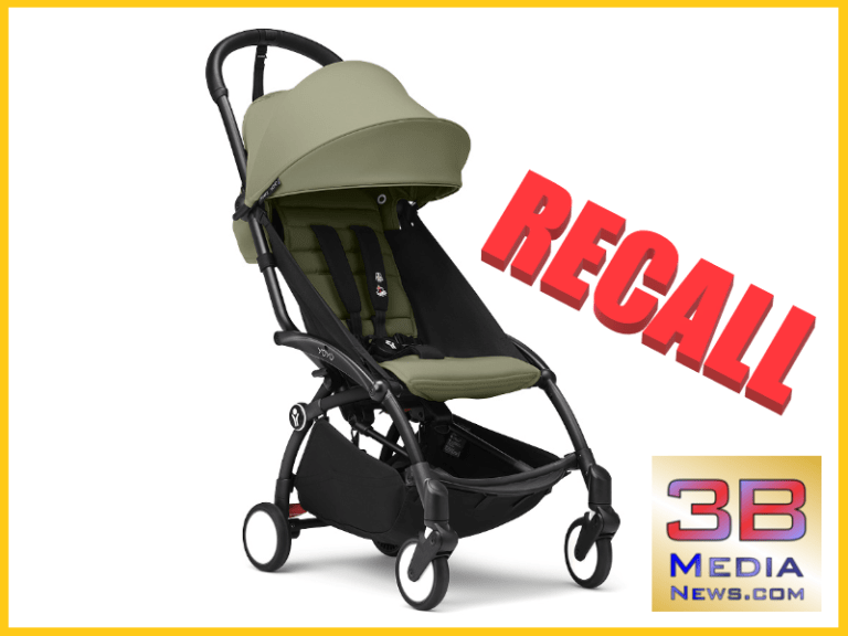 2,890 YOYO3 STROLLERS RECALLED; FAULTY PARKING BRAKE – 3B Media News