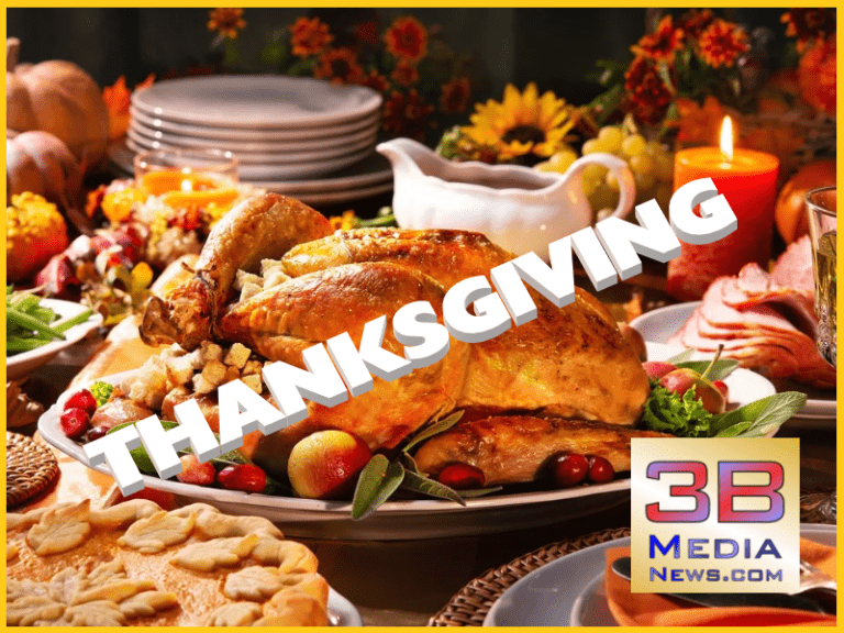 COST OF THANKSGIVING DINNER INCREASES IN 2025 – 3B Media News