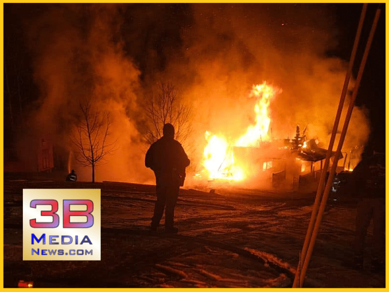 STRUCTURE FIRE IN VAN BUREN COUNTY – 3B Media News