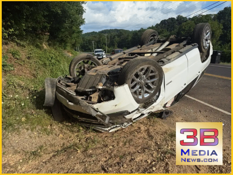 ANDERSON COUNTY WOMAN UNHARMED AFTER ROLLOVER CRASH – 3B Media News