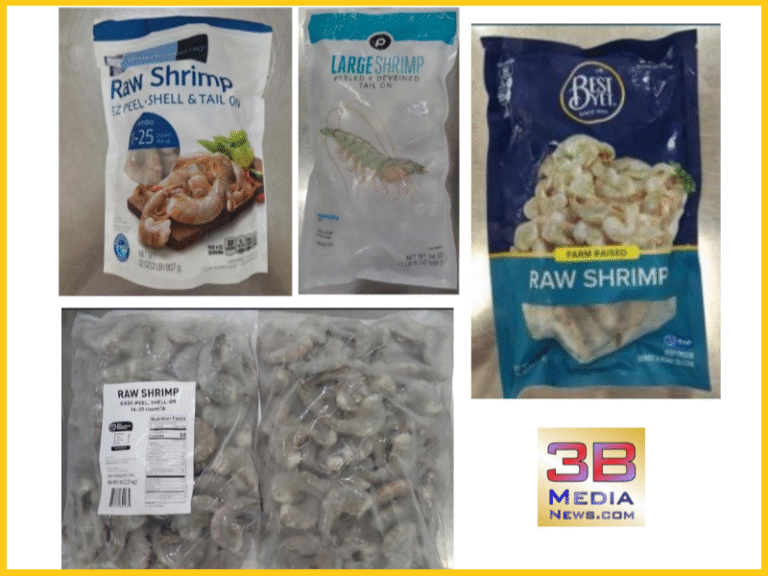 RADIOACTIVE SHRIMP RECALL EXPANDS EVEN MORE – 3B Media News