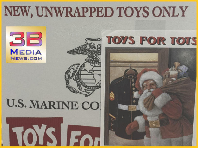 H.U.B. AND MARINE CORPS RESERVE PARTNER FOR TOYS FOR TOTS – 3B Media News