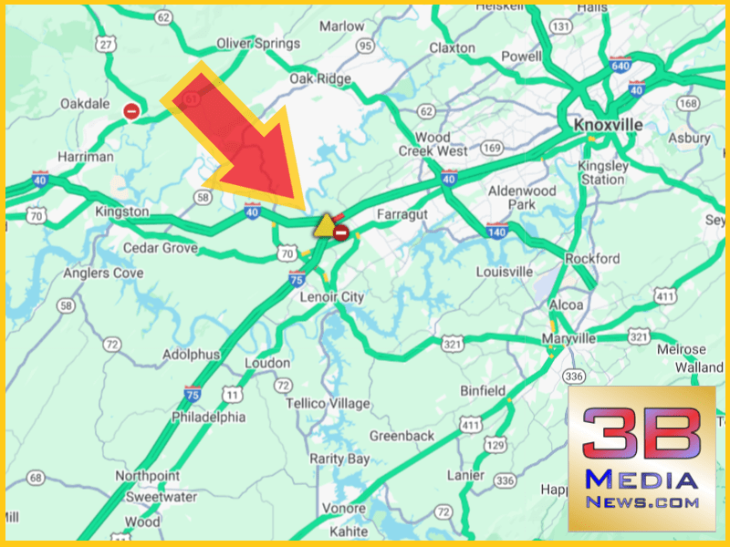 MULTI-VEHICLE CRASH AT THE SPLIT – 3B Media News