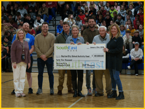 SOUTHEAST BANK DONATES $45,000 TO FUND DAYTON CITY SCHOOL’S 8TH GRADE D ...
