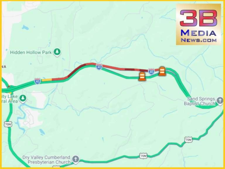 CONGESTION ON I-40 IN PUTNAM COUNTY DUE TO ROAD MAINTENANCE – 3B Media News